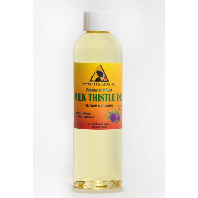 MILK THISTLE SEED OIL ORGANIC REFINED PREMIUM COLD PRESSED PURE NATURAL ...
