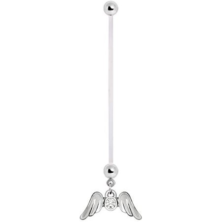 PTFE Angel Wing Dangle Pregnancy WildKlass Navel Ring | Walmart Canada