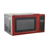 Proctor Silex 0.7 Cu ft Red Digital Microwave Oven - Walmart.com