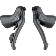 microSHIFT ADVENT Drop Bar Shifter Lever Set - 1x9 Speed, Black, ADVENT Compatible Only ...