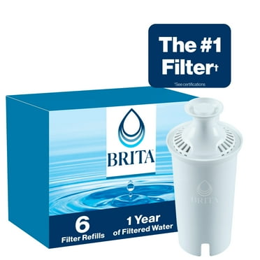 Brita Stream Water Filter, Stream Pitcher Replacement Water Filter, BPA ...