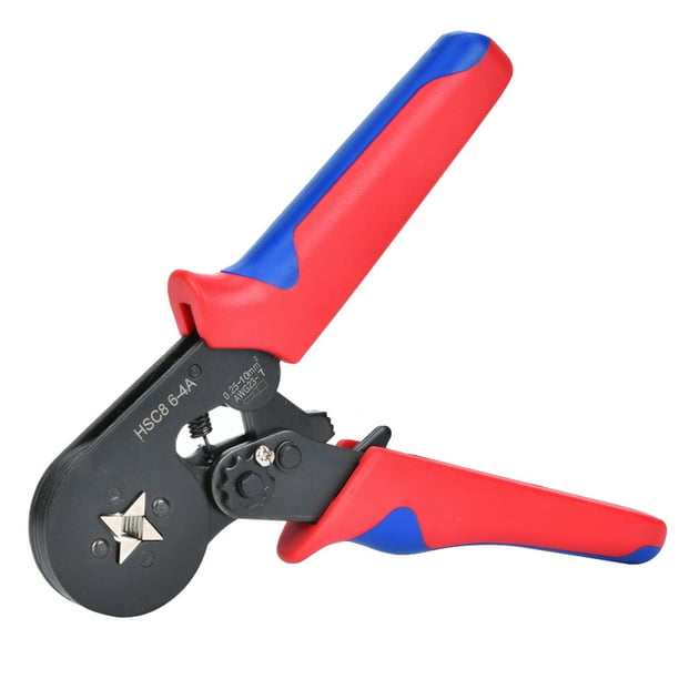 Crimping Tool,HSC8 64A SelfAdjusting Ratchet Crimping Pliers Ratchet ...