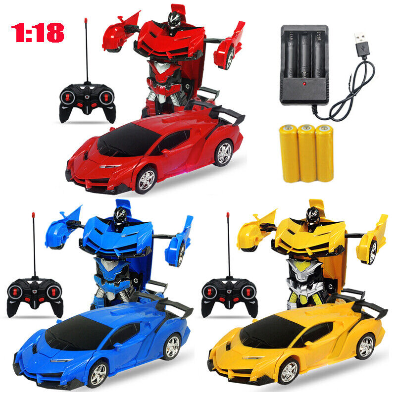 MDHAND RC Car Robot for Kids Transformation Car Toy, for Children ...