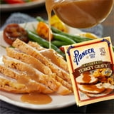 Pioneer Roasted Turkey Gravy Mix, Makes 2 Cups, No Artificial Flavors ...