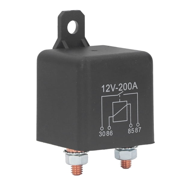 Starter Solenoid 12V, Waterproof Versatile Flame Retardant ABS Shell ...