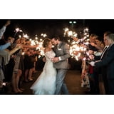 Wedding Sparklers- 100 Sparklers-20" Inch- Length- Gold Wire- Used For ...