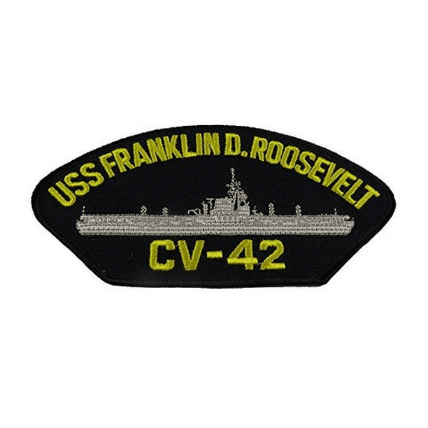 USS FRANKLIN D ROOSEVELT CV-42 PATCH MIDWAY CLASS AIRCRAFT CARRIER ...