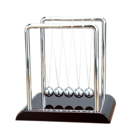 Lepai Mini Newtons Cradle Science Accessory Physics Desk Balls Balance ...
