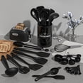 22 Piece Silicone Cooking Utensils Set Heat Resistant Dishwasher Safe ...