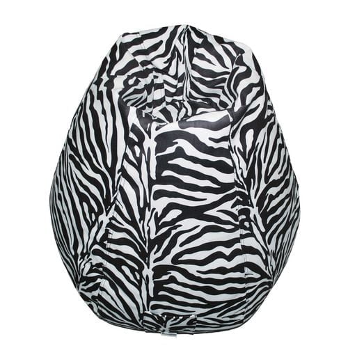 Click here for Boscoman Pear-Shaped Zebra Print Beanbag Chair prices