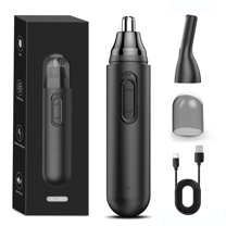 Electric Nose Hair Trimmer, 4 in 1 USB Rechargeable Ear and Nose Hair ...