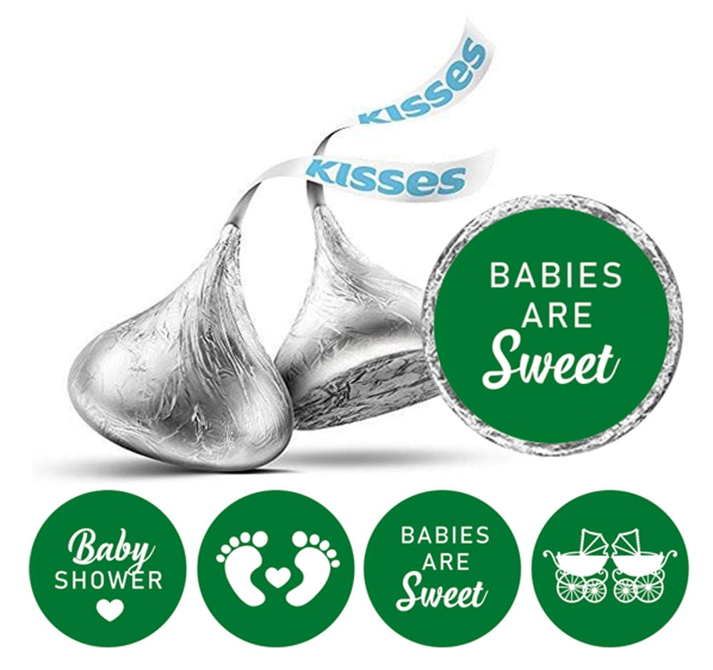 Darling Souvenir Candy Chocolate Labels Baby Shower Stickers 190 Pcs ...