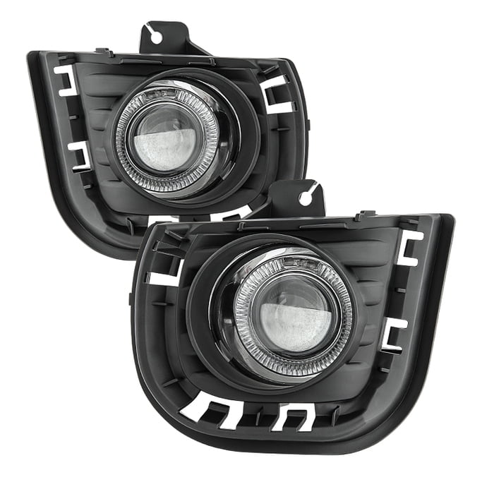 Spyder Scion TC 2014-2016 Halo Projector Fog Lights w/Switch - Clear ...
