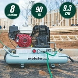 Metabo Hpt 8 Gallon Gas Powered Wheelbarrow Air Compressor - Walmart.com