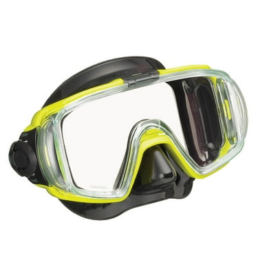 IST M12 Imperial Tri-View Purged Mask (Clear Blue) - Walmart.com