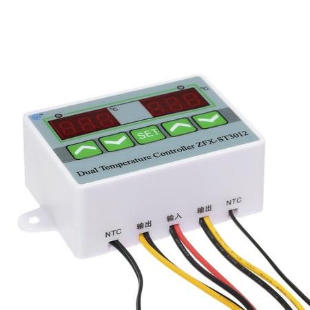 Microcomputer Intelligent Digital Temperature Controller with Dual Display ZFX-ST3012 /120W ...
