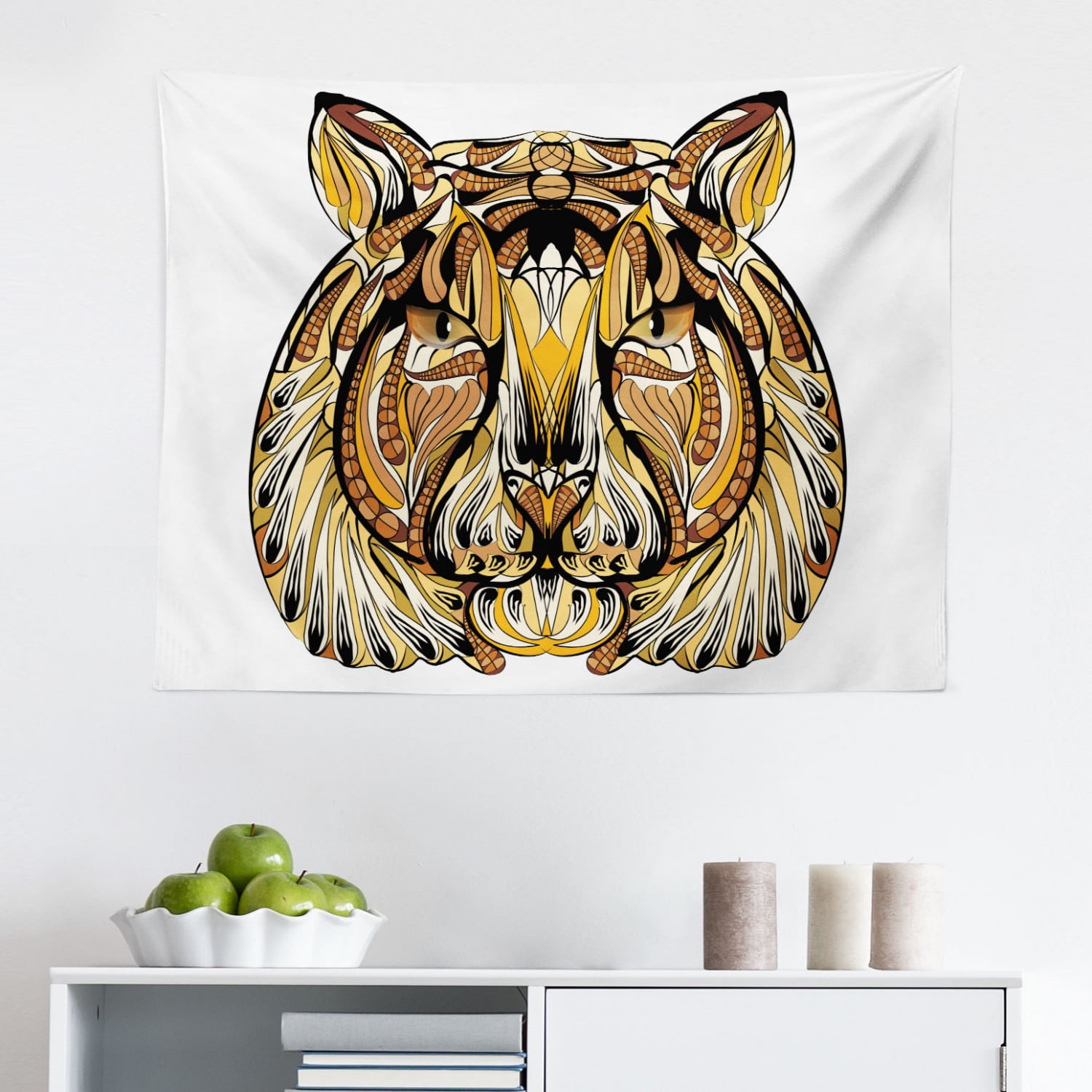 Abstract Tapestry, Modern and Cool Design with Big and Small Ombre ...