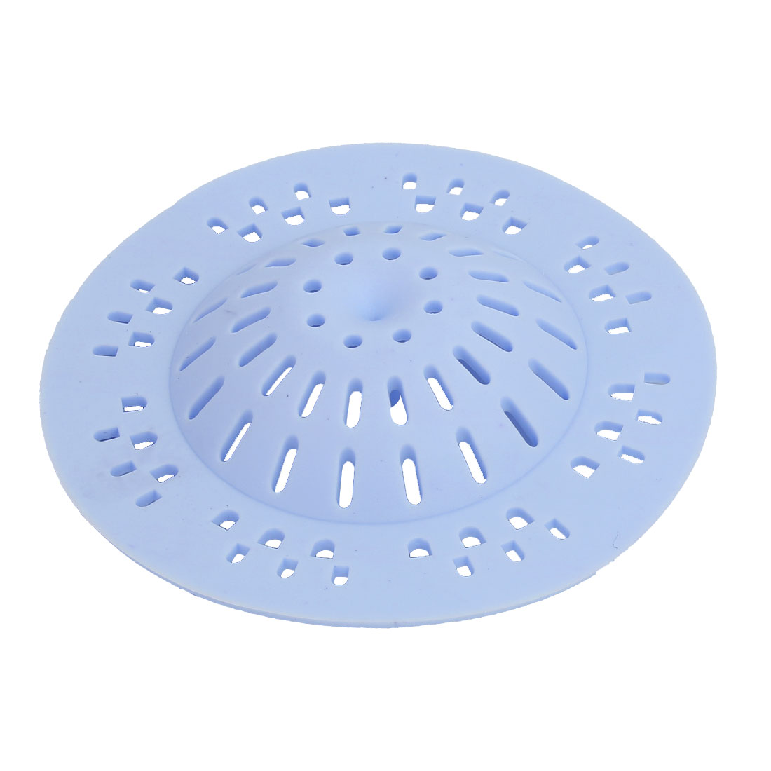 98mm Diameter Silicone Drain Hair Catcher Strainer Blue 2pcs Walmart