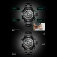 SKMEI 1515 Men Quartz Watch Professional 3ATM Water Resistant Double Display Double Movements ...