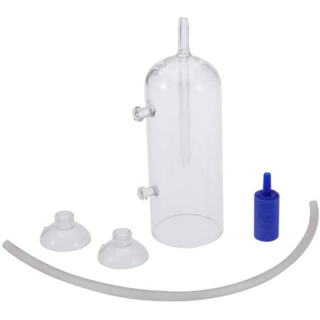 IGUOHAO Glass CO2 Diffuser Air Purge Oxygen Aeration with Suction Cup ...