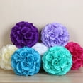 Farfi 7inch Artificial Rose Silk Flower Kissing Ball Wedding Party Mall ...