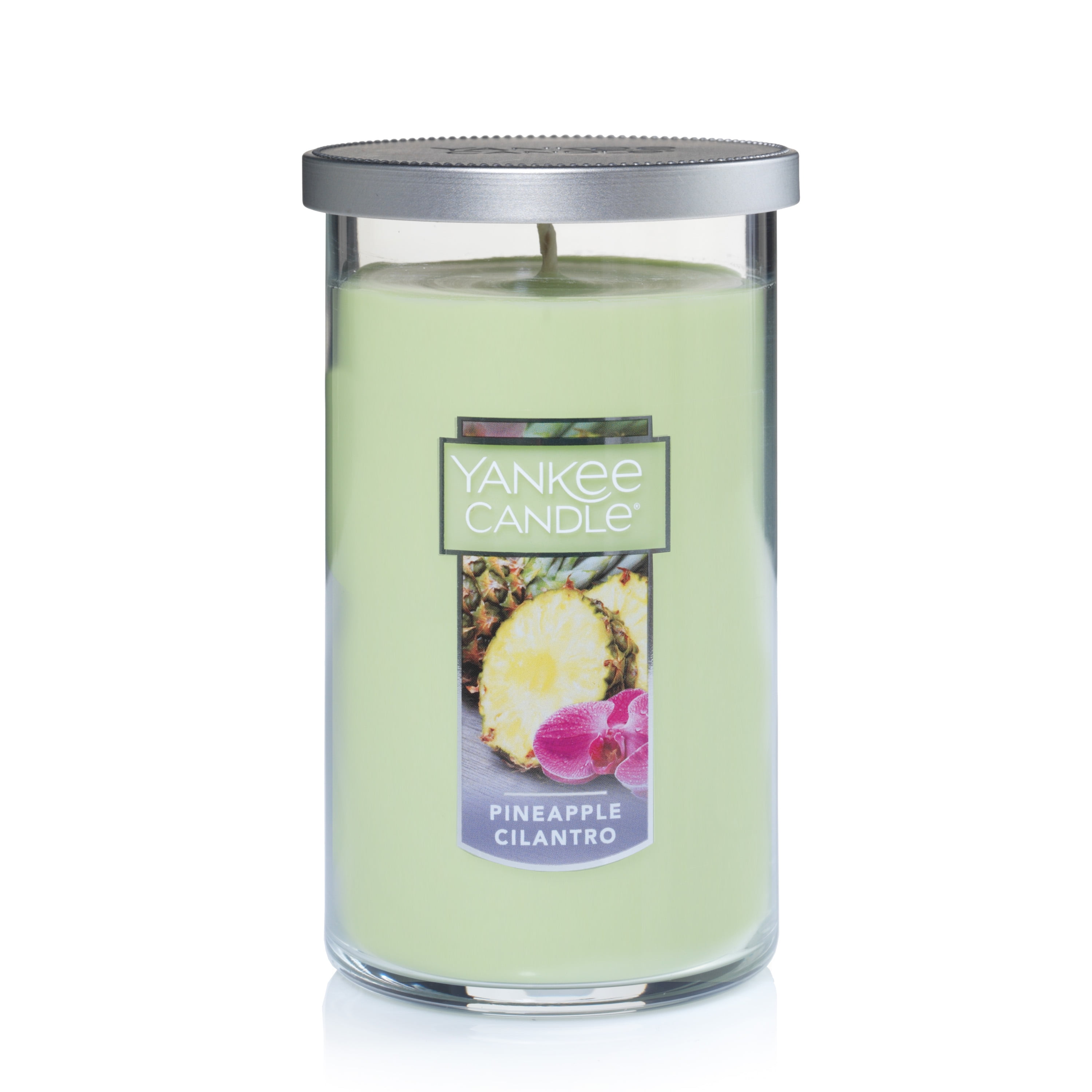 Yankee Candle Medium Perfect Pillar Scented Candle, Pineapple Cilantro ...