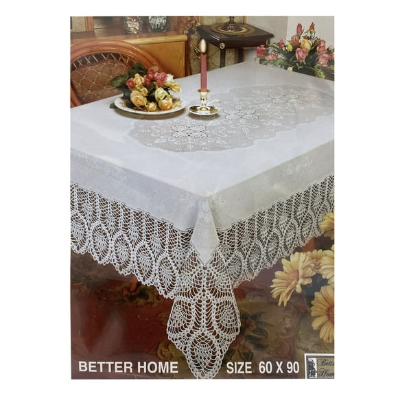 Vinyl Lace Tablecloth