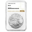 2020-W Burnished $1 American Silver Eagle PCGS SP70 FS Flag Label - Walmart.com