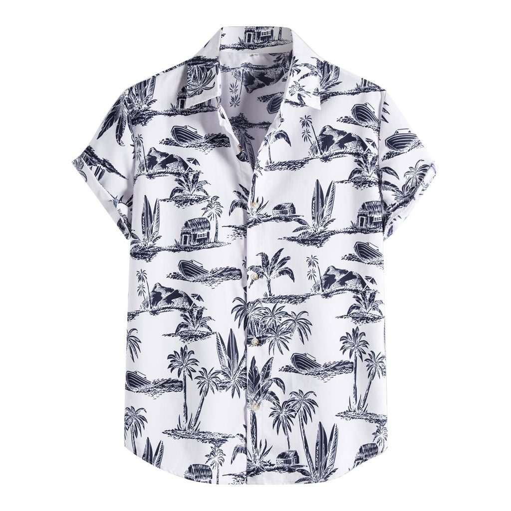 Click here for Rkstn Mens Shirts Short Sleeve Fashion Ethnic Shor... prices