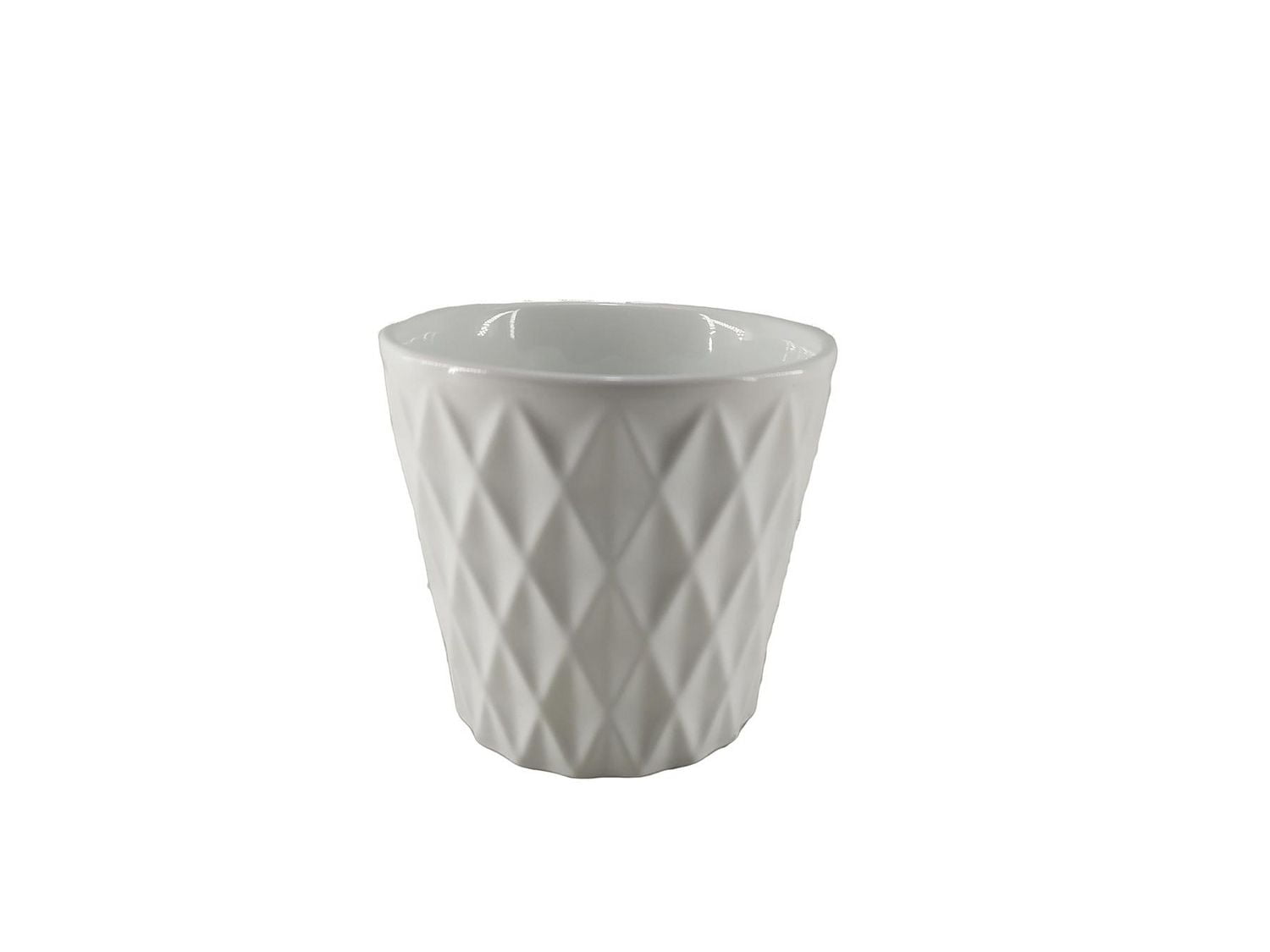 8IN TAPERED GEO POT, Flower pot - Walmart.ca