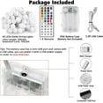 UKLL-20FT Battery Powered String Lights, 40 LED 24 Color Changing ...