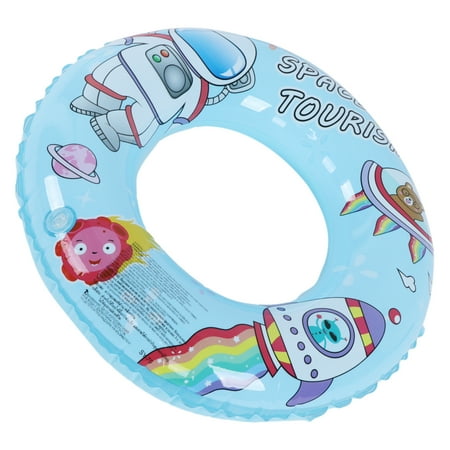 QIILU PVC Float Swim Rings For Kids,Inflatable Swimming Circle Ring ...