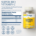 Solaray Super Bio Buffered Vitamin C 1000 mg, Timed Release, Immune Support, 100 VegCaps ...