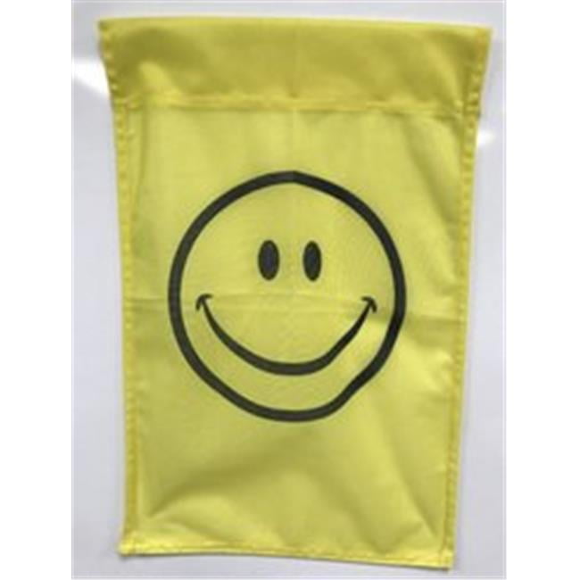 Smiley Face Flag 12x18 Garden Style - Walmart.com - Walmart.com