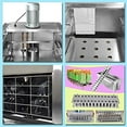 Kolice Commercial 4 Slim Molds Popsicle Ice Cream Machine, Ice Bars ...