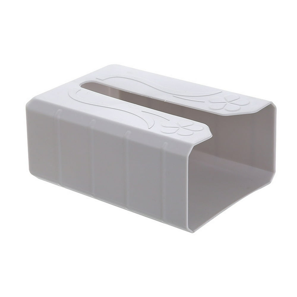 Seyurigaoka Wall Mount Tissue Holder Adhesive Tissue Box Cover ...