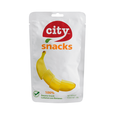 City Snacks - City Snacks 100% Banana Snack, 20g - Walmart.ca