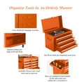 5-Drawer High Capacity Rolling Tool Chest with Wheels,Tool Box Combo ...