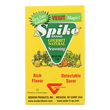 Spike Vege-Sal 20 Oz, All-Purpose Seasoning, All Natural, Low Sodium ...