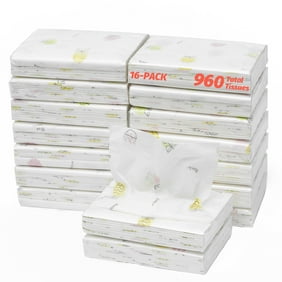 Puffs Plus Lotion Travel-Size Pocket Facial Tissues 10 Tissues per Pack ...