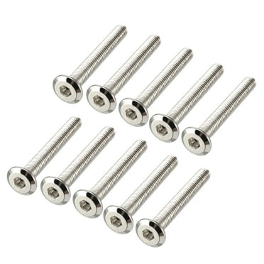 M3 Internal Thread Dowel Pin 5 Pack 5x40mm Chamfering Flat Carbon Steel ...