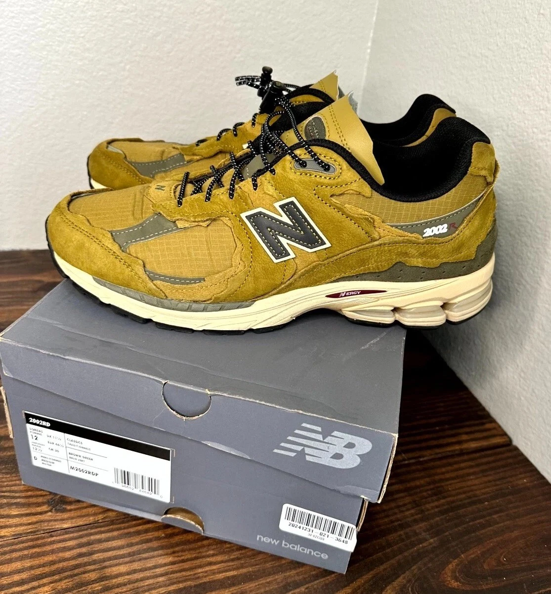 New Balance 2002R Protection Pack Sneakers Size US Mens 12 High Desert ...