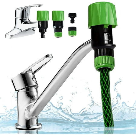 Kitchen Garden Watering Tap Hose Pipe Snap Connector Adaptor Tool (two ...