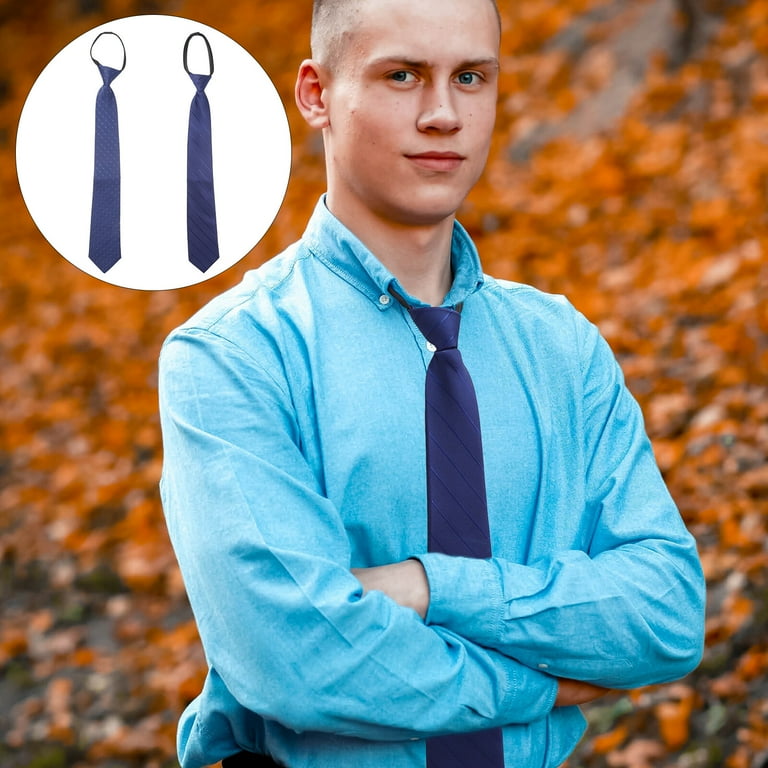 Zip Neck Ties Men