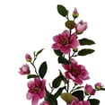 Mainstays 49 in Artificial Fuchsia Magnolia Branches Set of 6, Faux ...