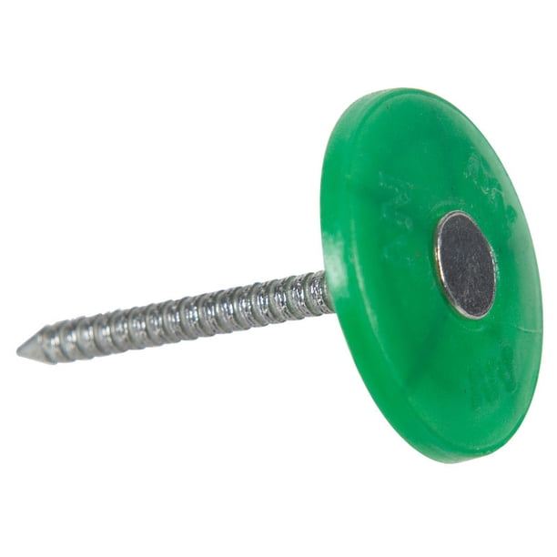 Fox Valley Round Plastic Cap Nail 1-1/4 " Box 2000/Box - Walmart.com