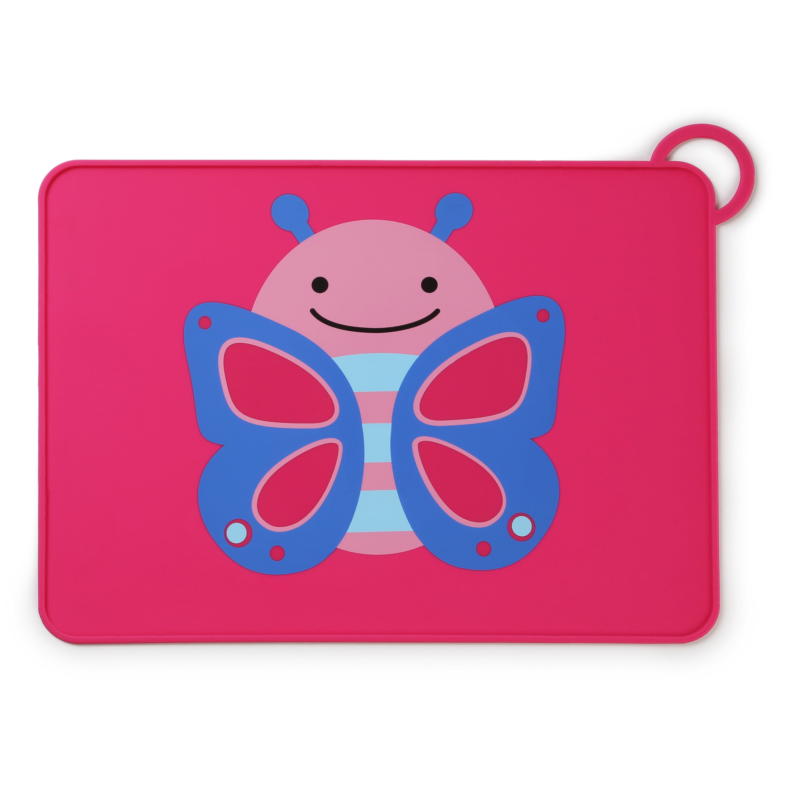 Skip Hop Zoo Fold & Go Silicone Placemat, Butterfly - Walmart.com