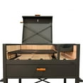 "Nuke Delta02 40"" Authentic Argentinian-Style Outdoor Cooking Charcoal ...