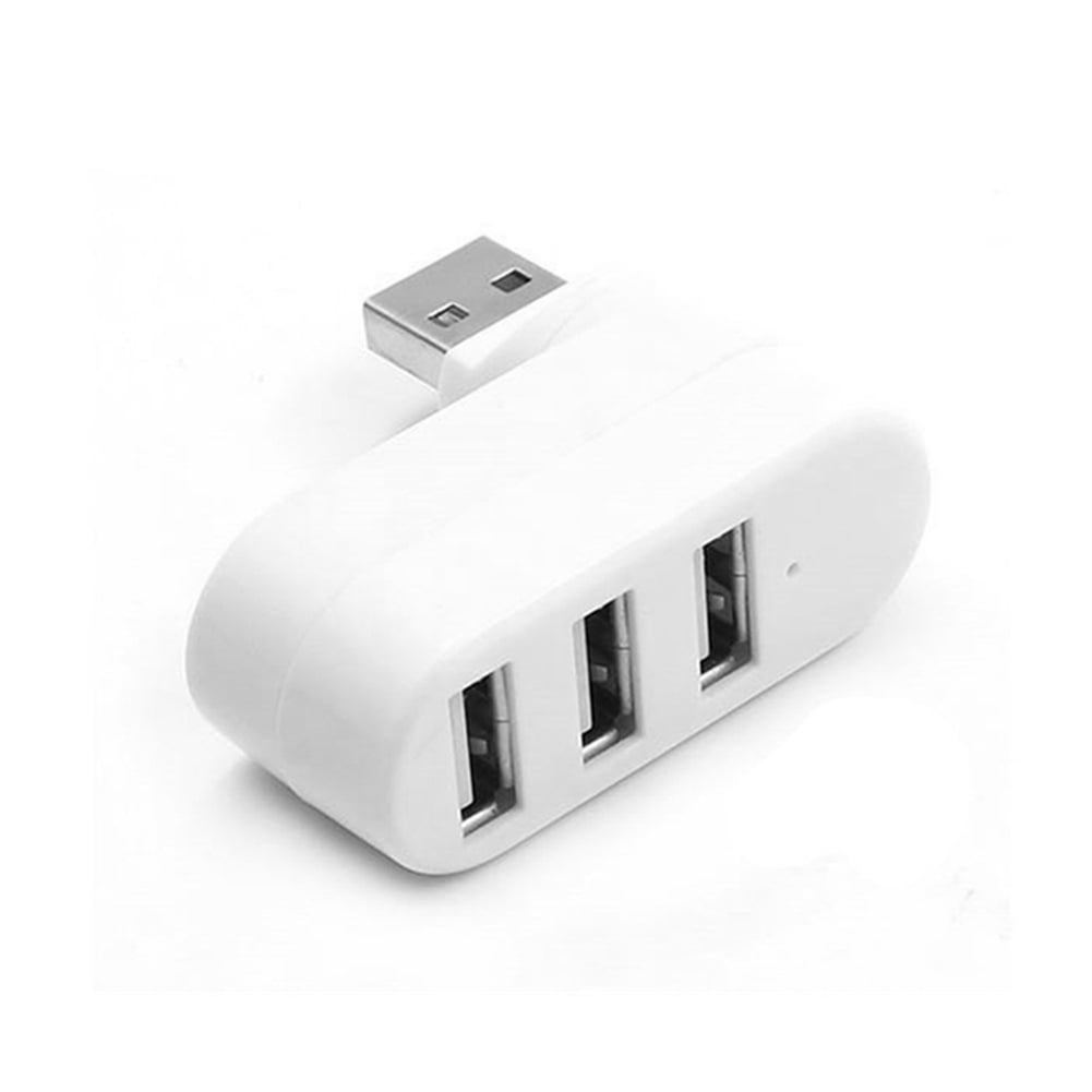 USB3.0 Hub Adapter Extender Rotate High Speed U Disk Reader Splitter 3 ...