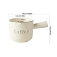 CQCYD under $5 Ceramic Measuring Cups, Ceramic Milk Frothing Pitcher ...